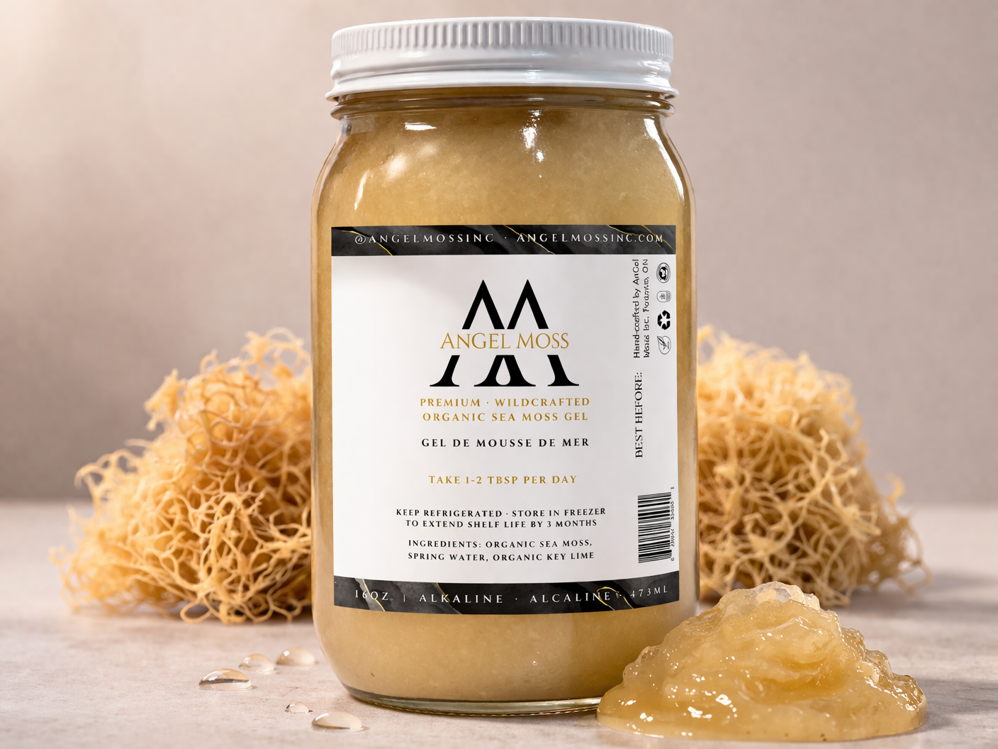 Alkaline Sea Moss Gel – AnGel Moss